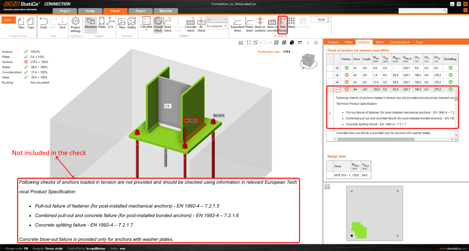 Software IDEA StatiCa Detail | Eiseko